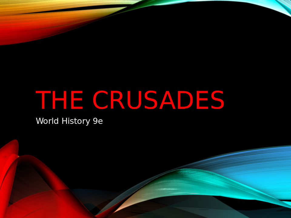 Crusades PowerPoint - The Dock for Learning