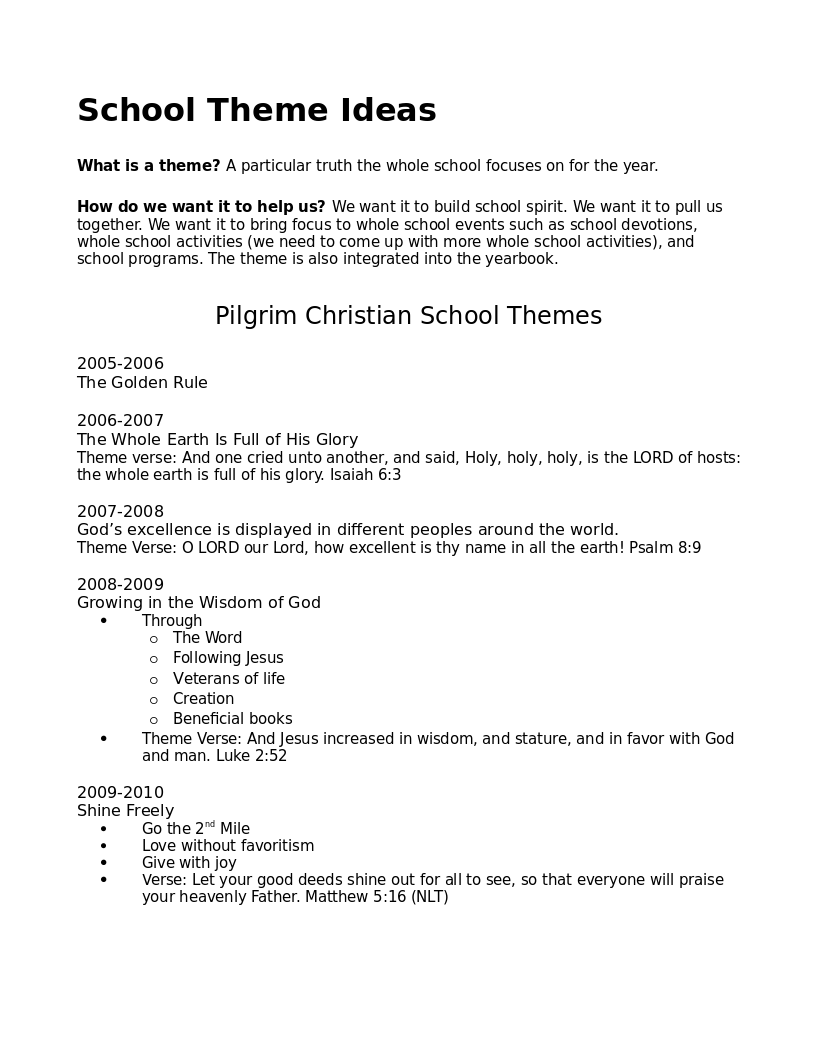 School Theme Ideas - The Dock for Learning