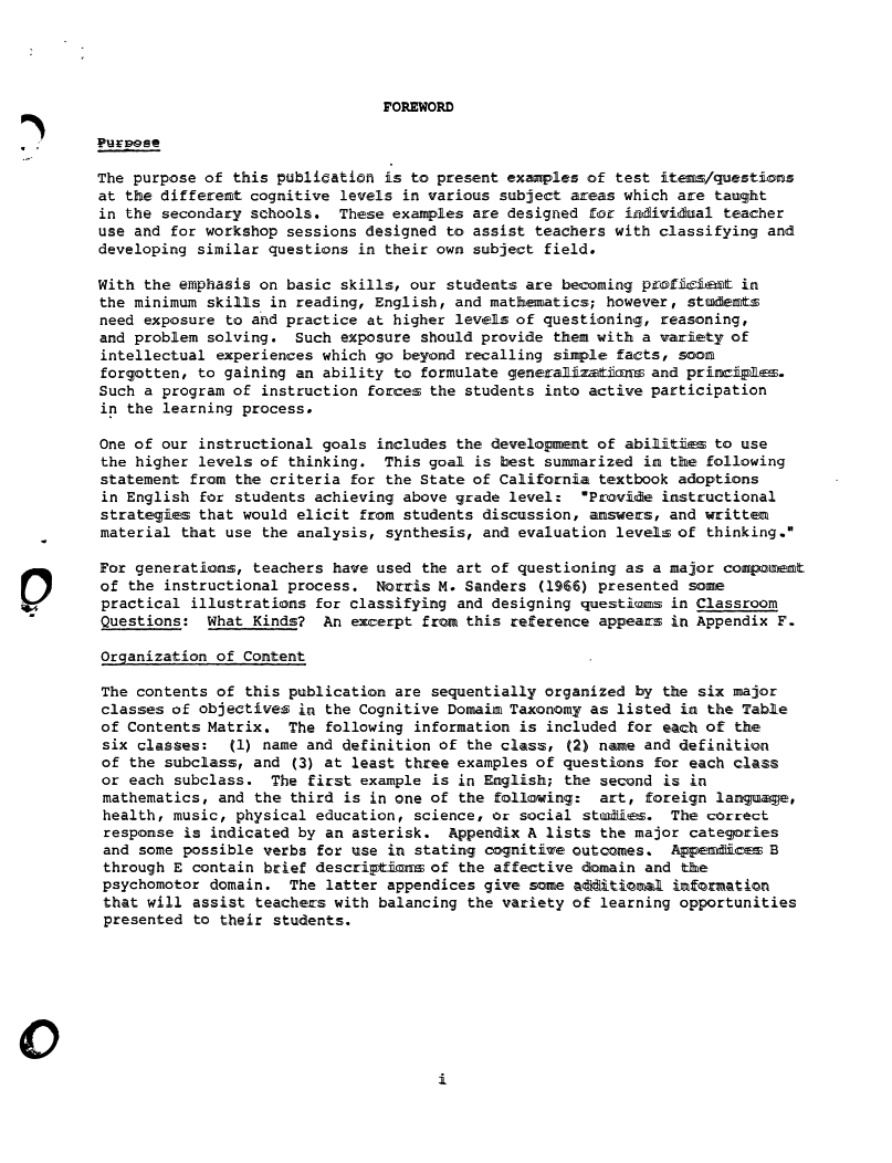 Reaching Higher Levels of Thought - The Dock for Learning